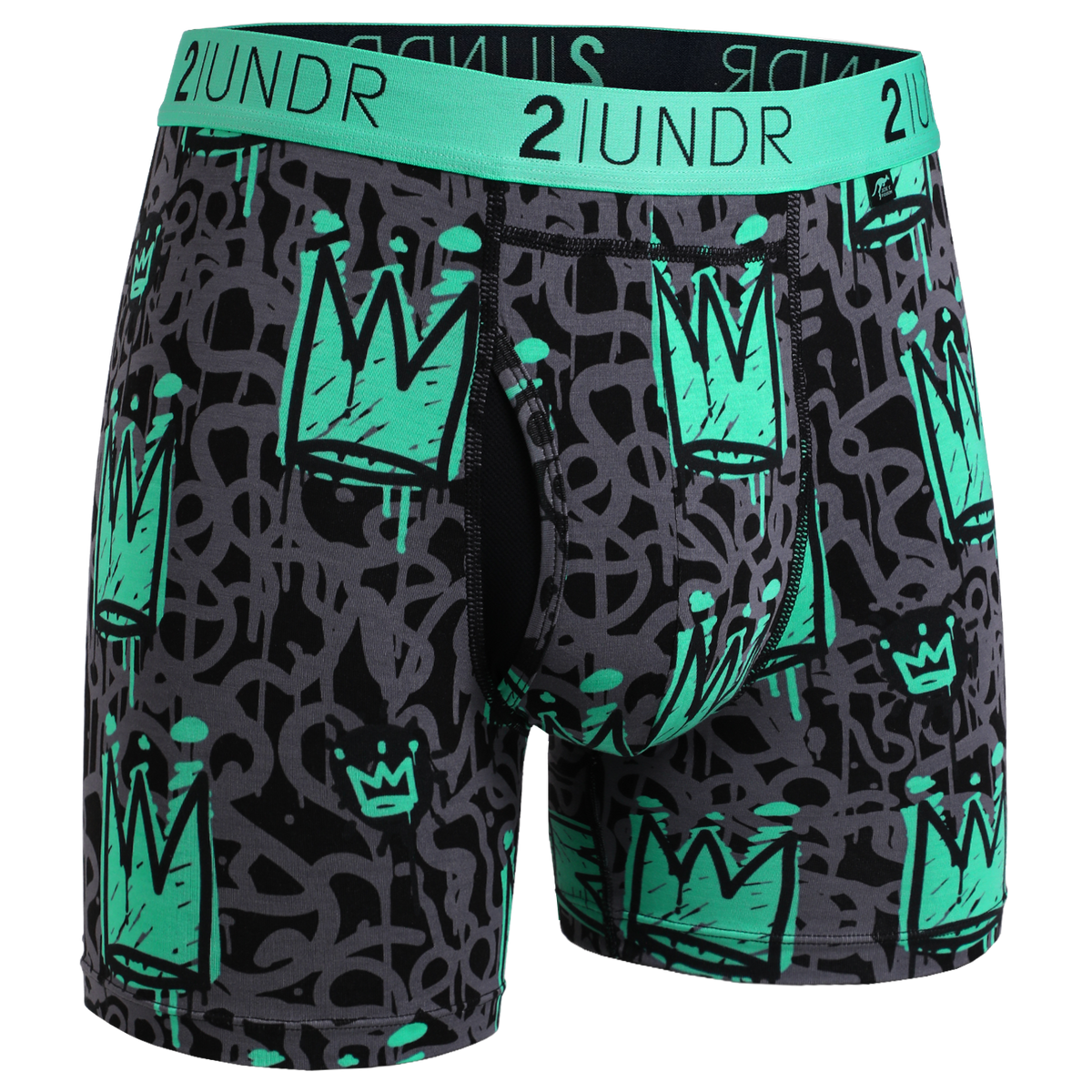 2UNDR Swing Shift Boxer Brief In Crowns | Free Canada-Wide Shipping ...
