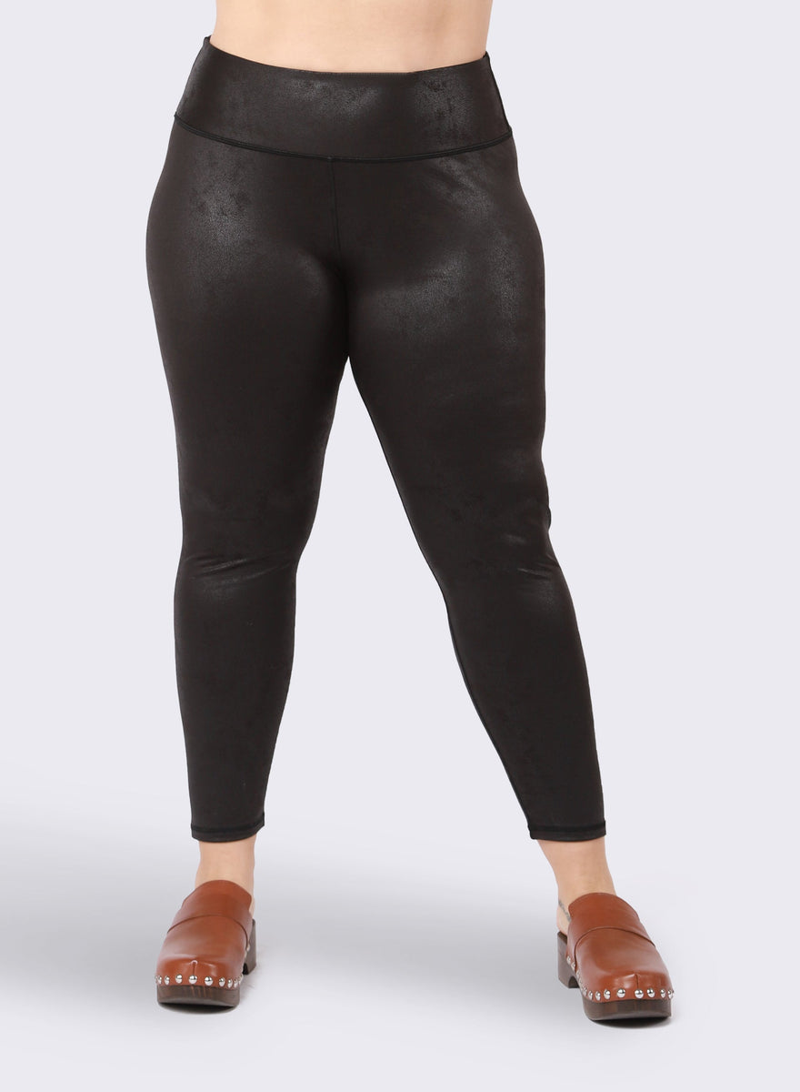 Dex Plus Coated Legging In Black | Free Canada-Wide Shipping Over $75 ...