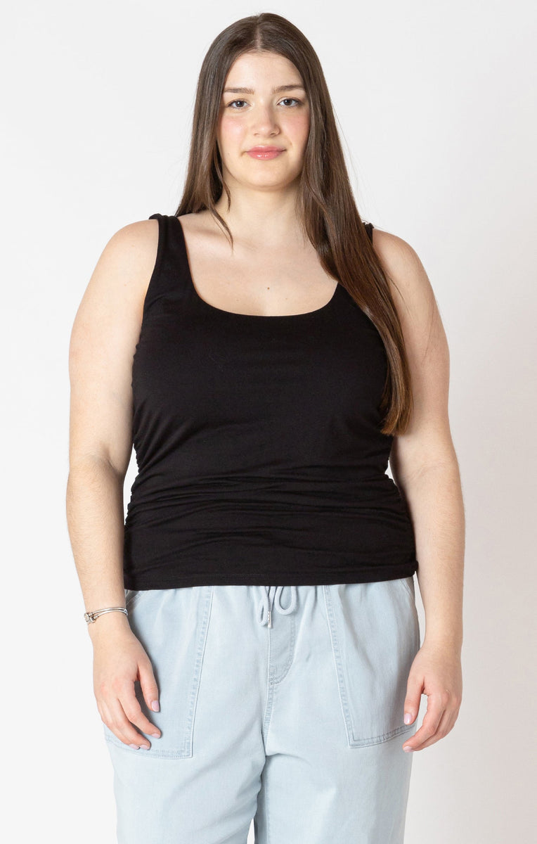 Dex Plus Essential Tank In Black | Free Canada-Wide Shipping Over $75 ...
